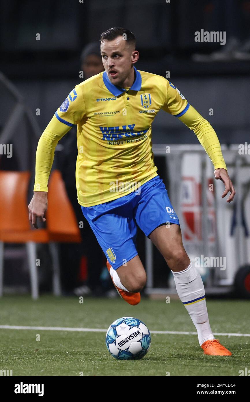 ROTTERDAM - Mats Seuntjens of RKC Waalwijk during the Dutch premier league match between ...