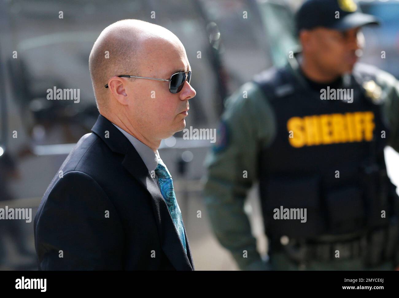 Lt. Brian Rice, one of the six members of the Baltimore Police ...