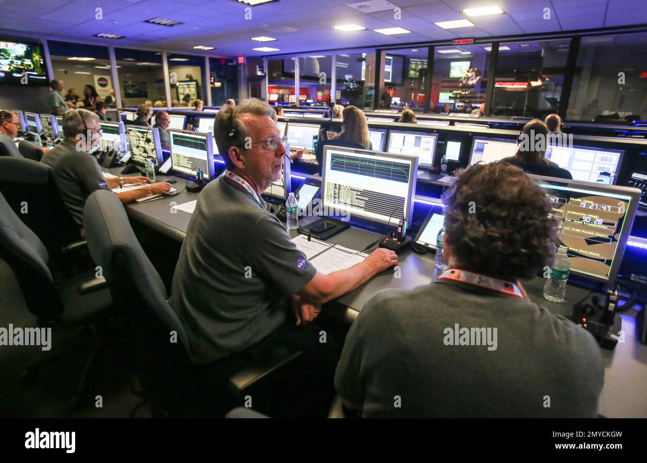 Staff Members Of Juno Mission Watch On Before The Solar Powered Juno