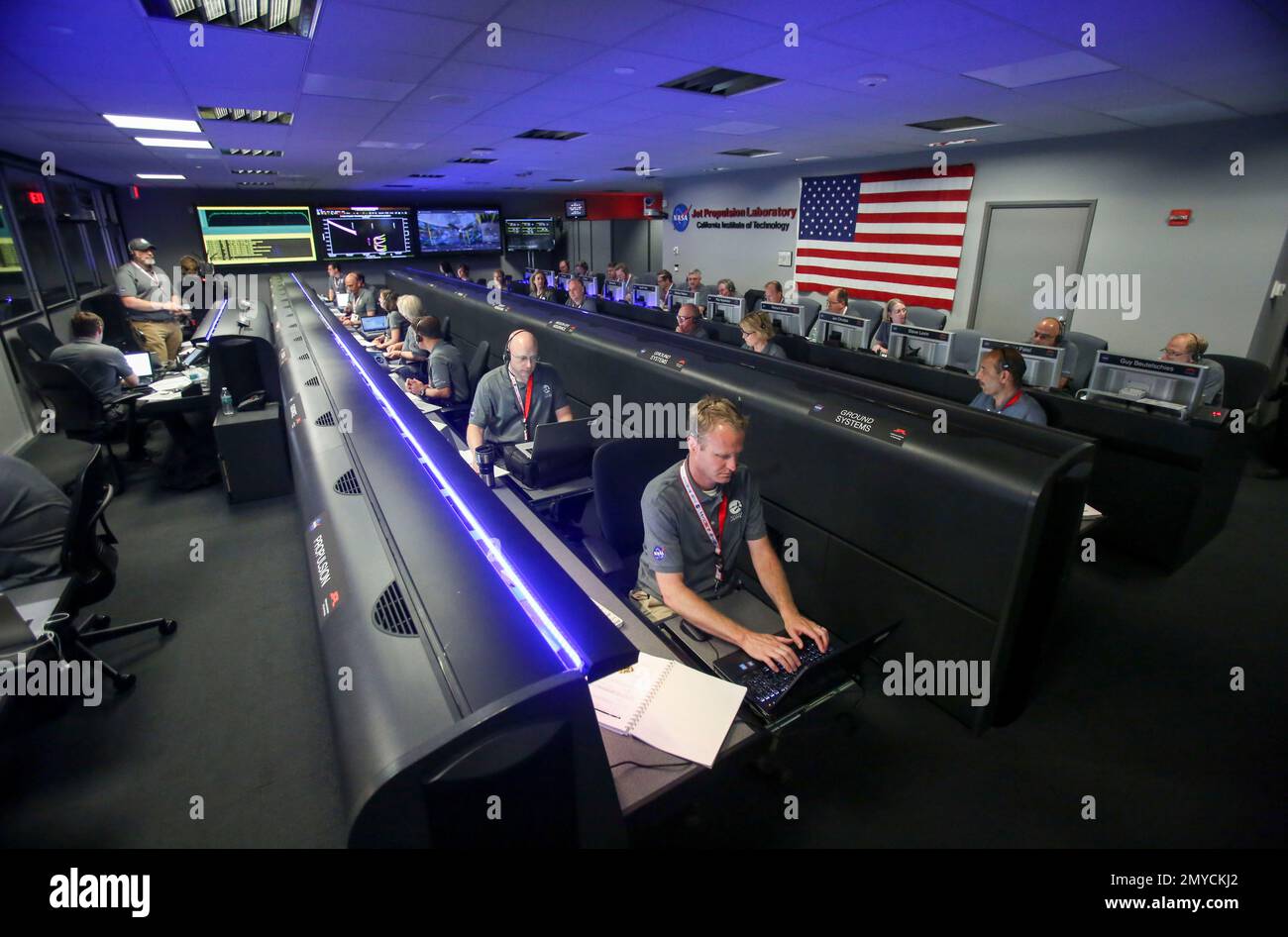 Staff Members Of Juno Mission Watch On Before The Solar Powered Juno