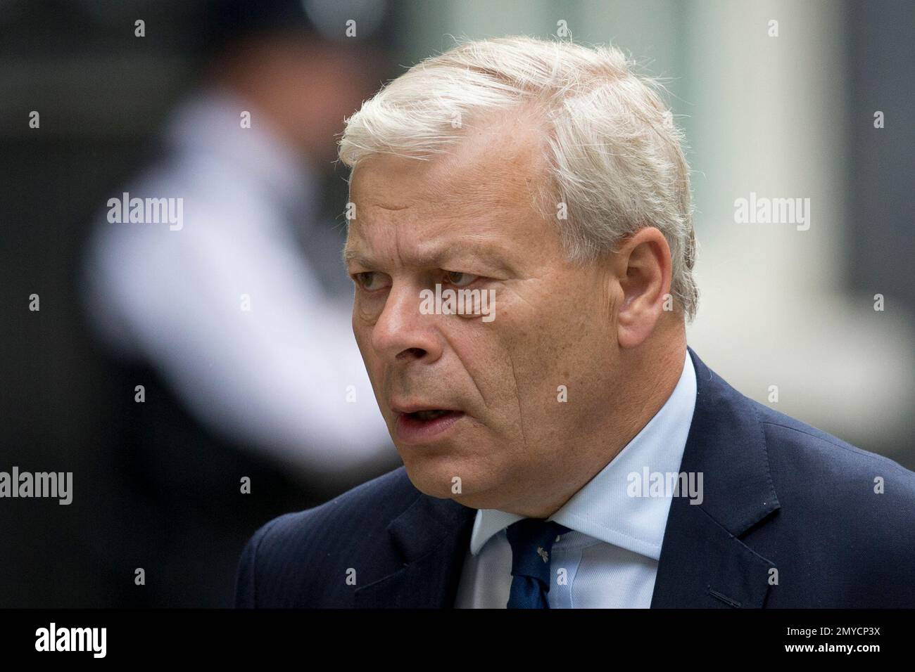 Alan Dickinson Lloyds Banking Group Non Executive Director arrives for ...