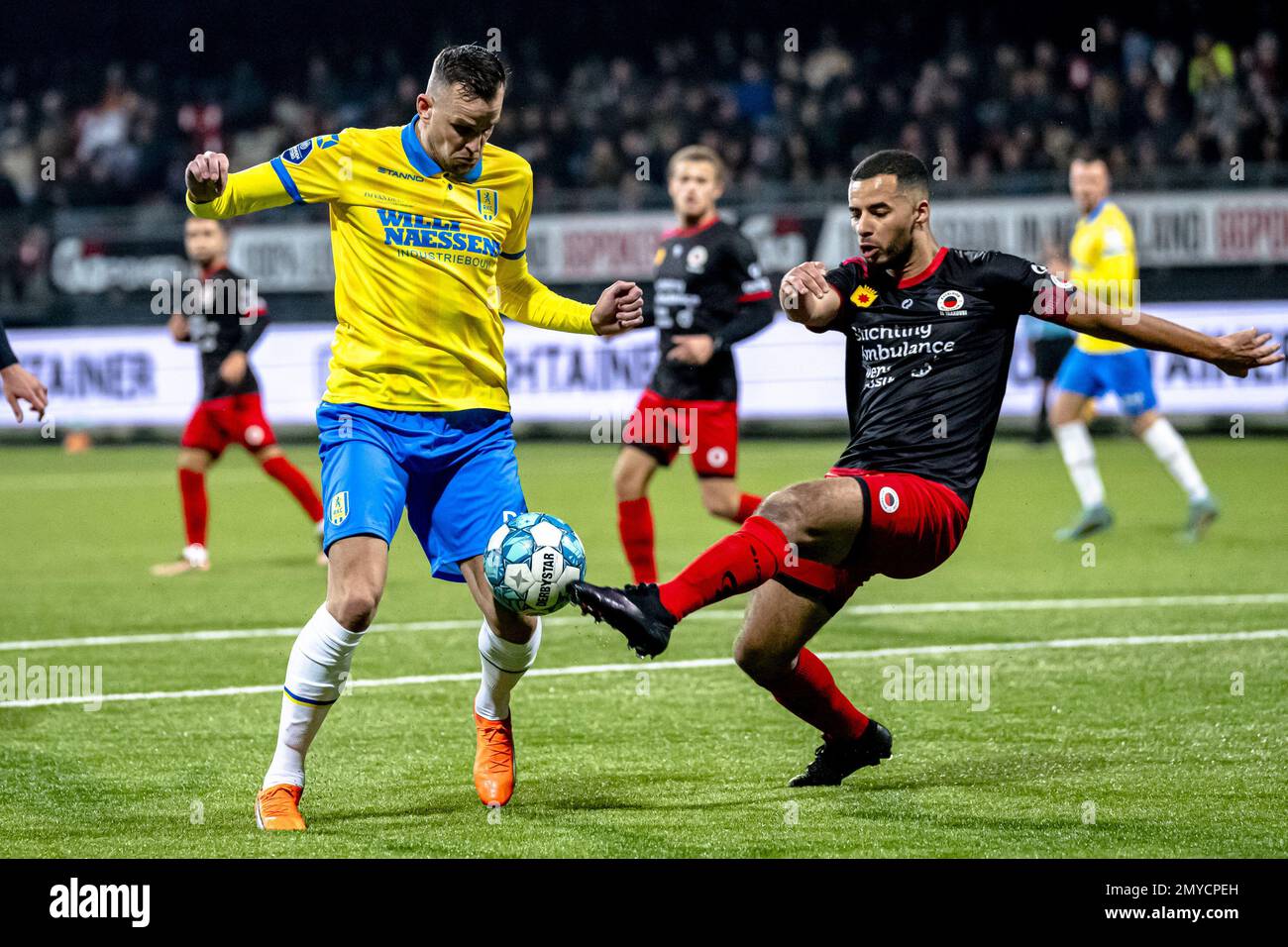ROTTERDAM, Netherlands, 04-02-2023, football, , Dutch eredivisie, season 2022 / 2023, during the ...