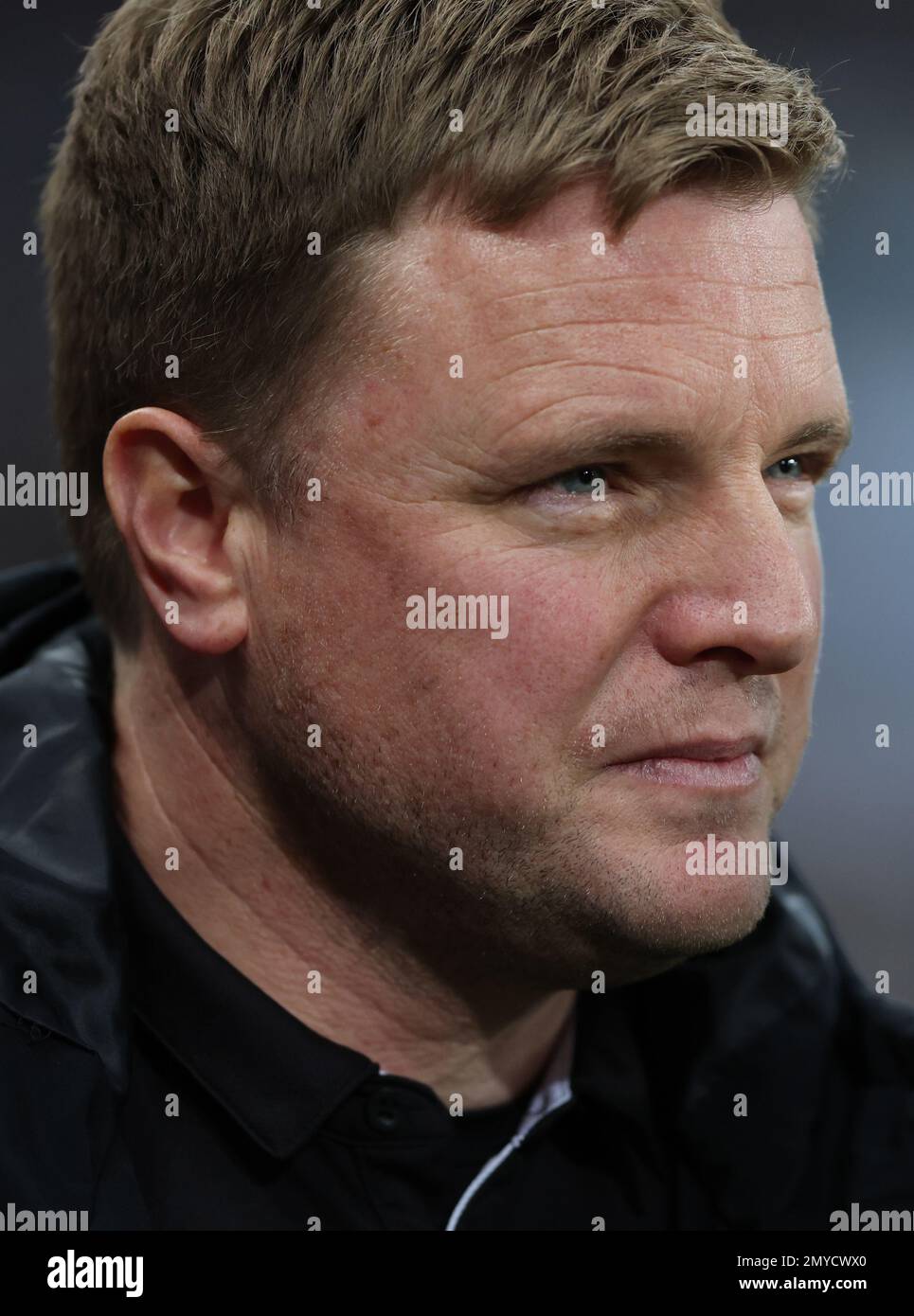 Eddie Howe Manager of Newcastle United during the Premier League match ...