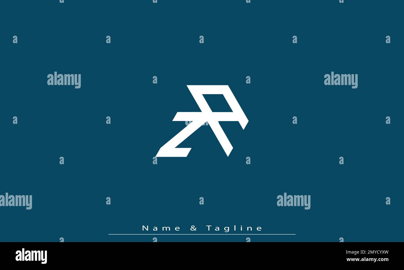 Alphabet letters Initials Monogram logo ZA , AZ Stock Vector Image ...