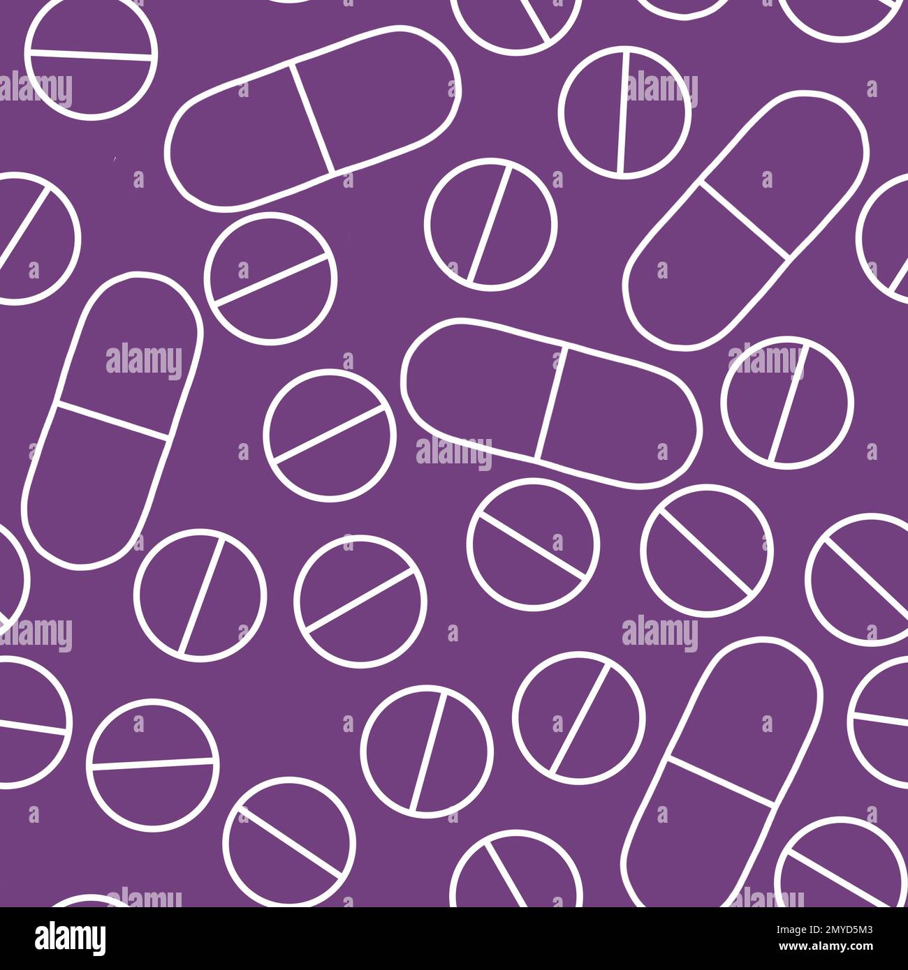 Cartoon medicine seamless pills pattern for wrapping paper and clothes ...