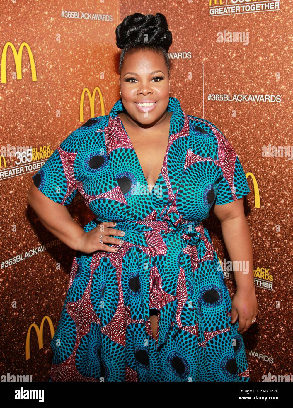 Actress, singer and co-host Amber Riley attends the 13th Annual ...