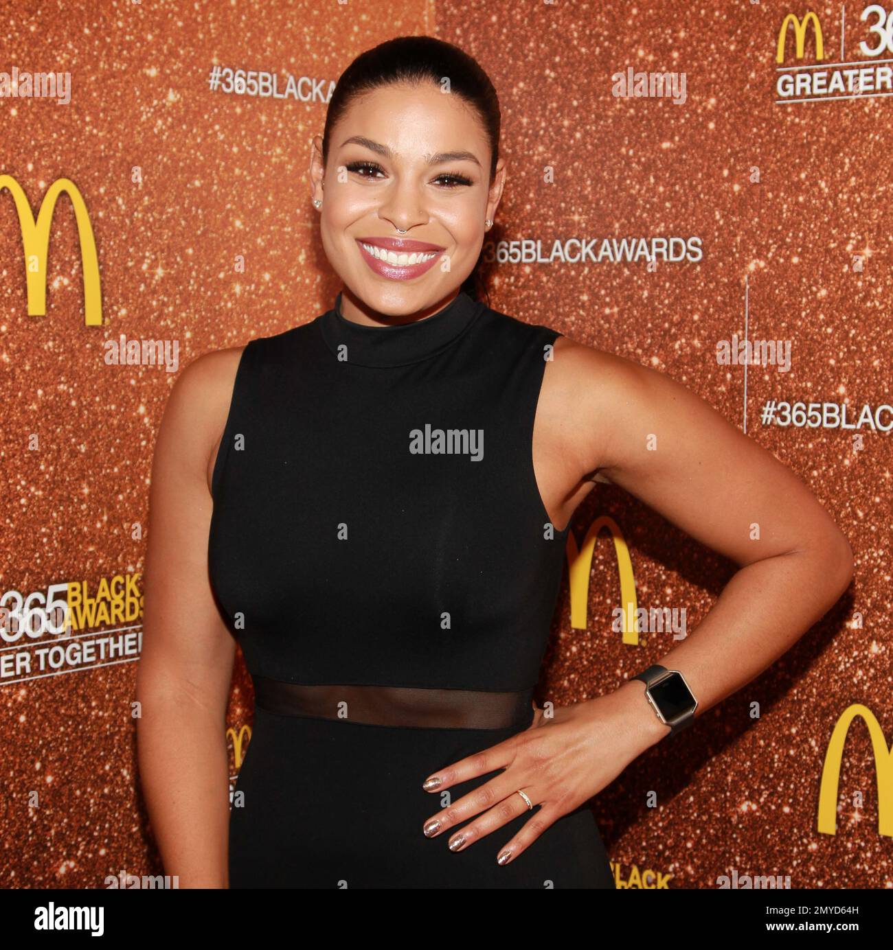 Actress and Singer Jordin Sparks attends the 13th Annual McDonald's 365 Black Awards at the ...
