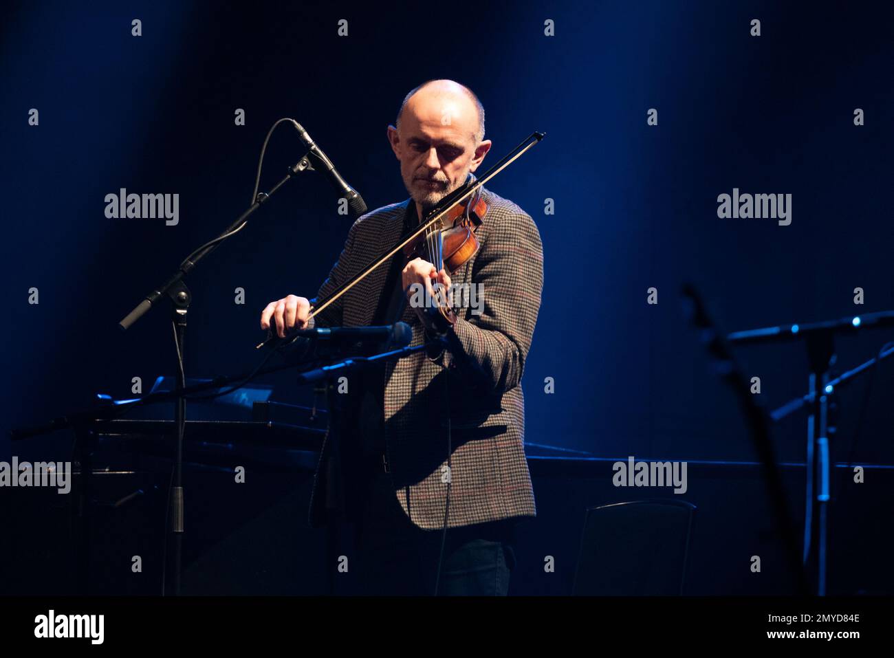 Glasgow Scotland. Duncan Chisholm, Scottish fiddle player and composer ...