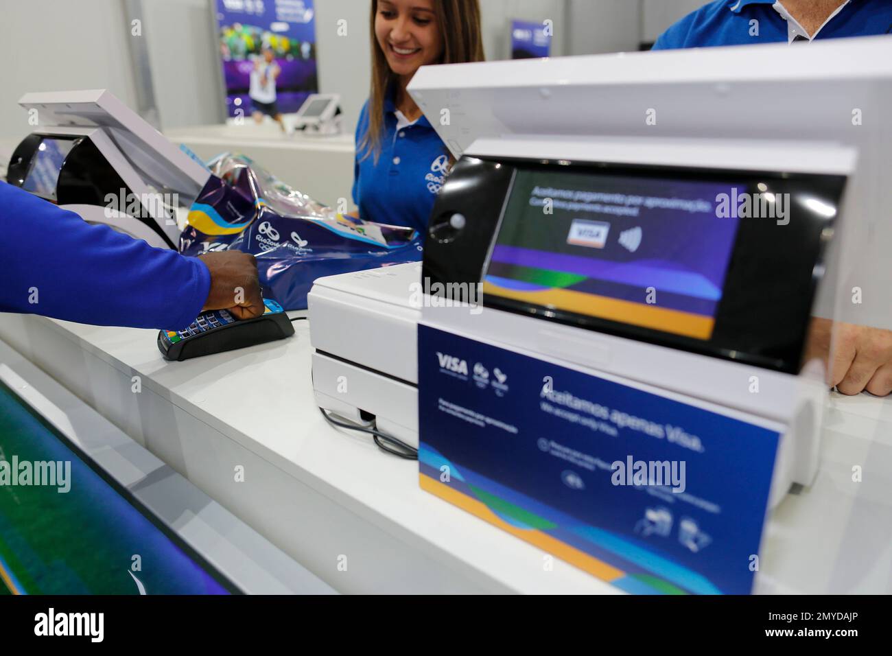 IMAGE DISTRIBUTED FOR VISA - Team Visa athlete Popole Misenga uses his ...