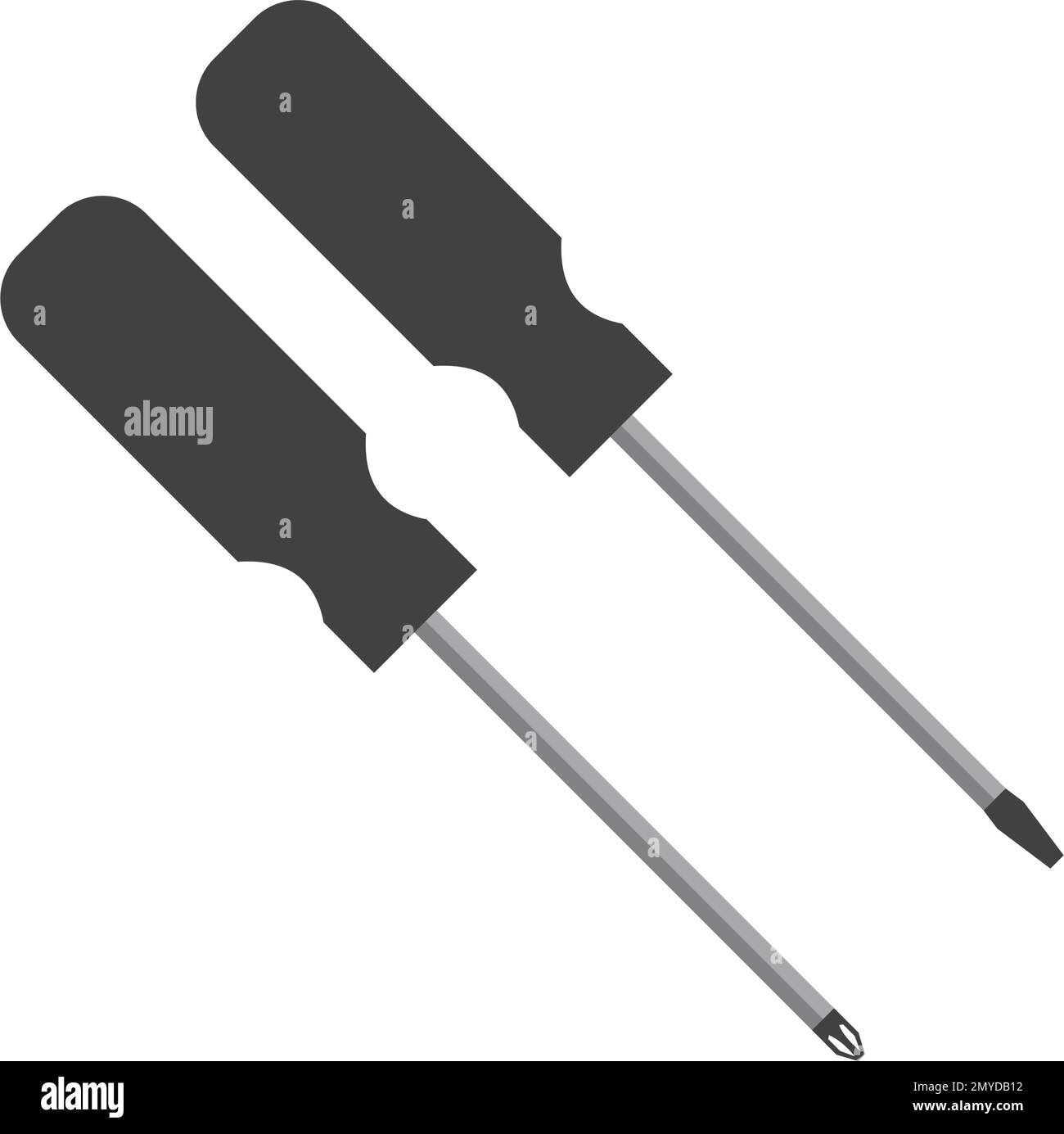 Fix screwdriver icon. Simple illustration of fix screwdriver vector ...