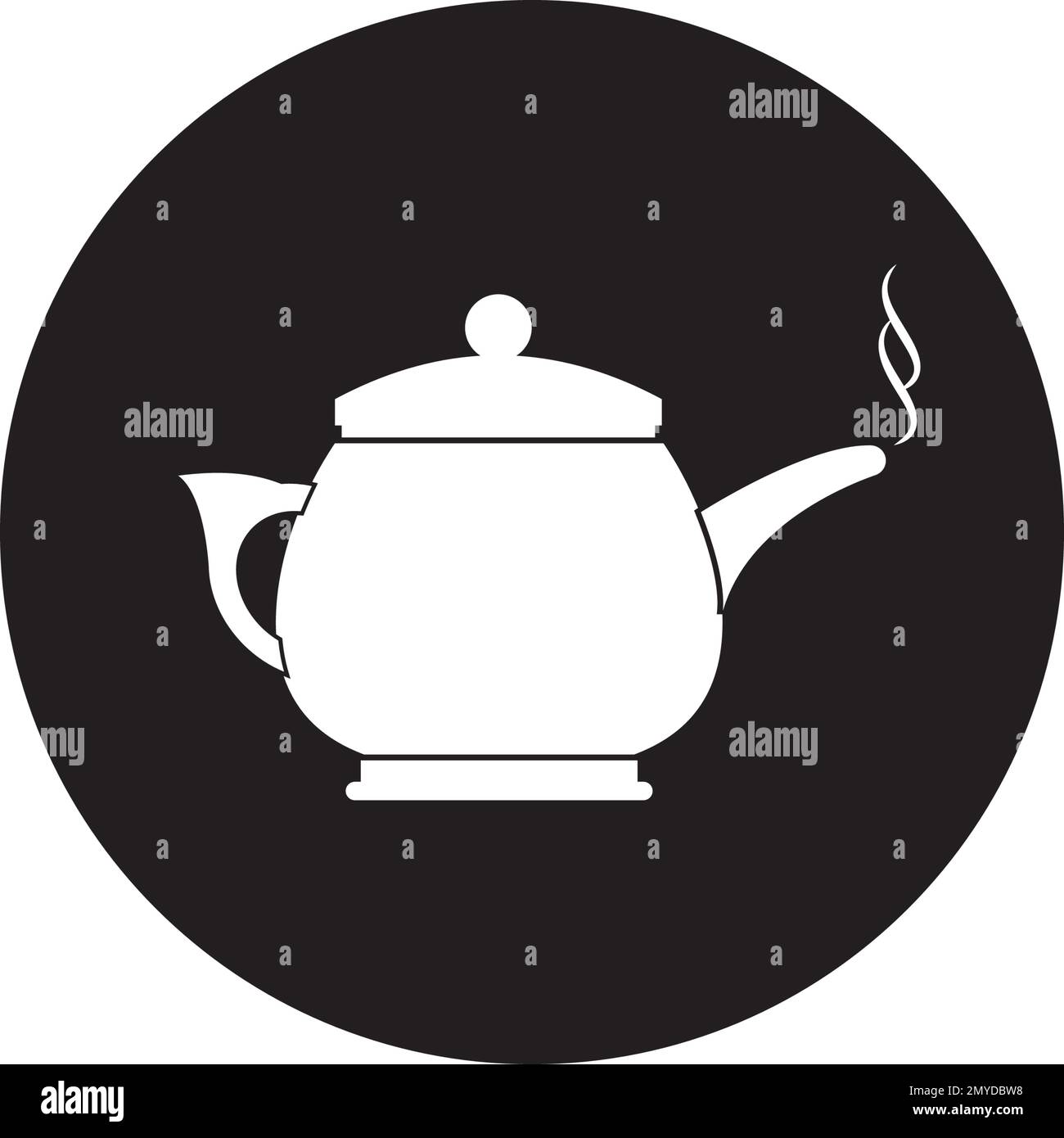 Teapot Icon Vector Simple design template Stock Vector Image & Art - Alamy