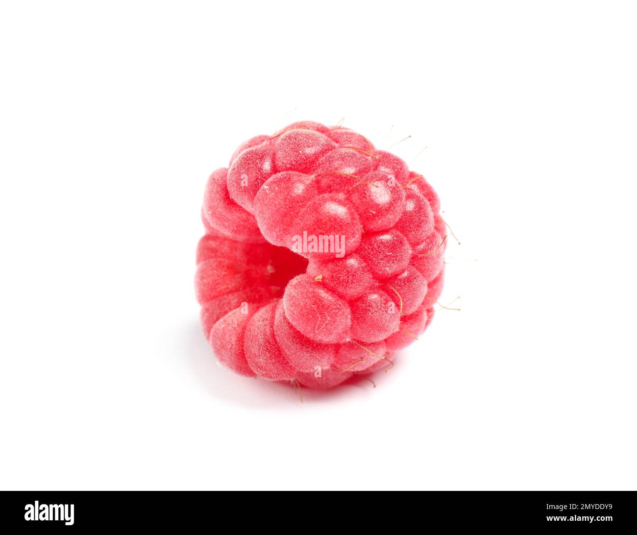 Delicious fresh ripe raspberry isolated on white Stock Photo - Alamy