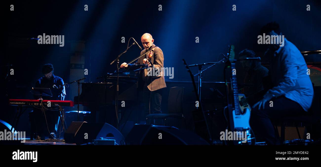 Glasgow Scotland. Duncan Chisholm, Scottish fiddle player and composer ...