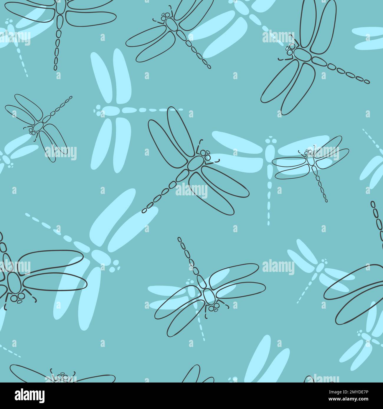 Dragonflies design Stock Vector Images - Alamy