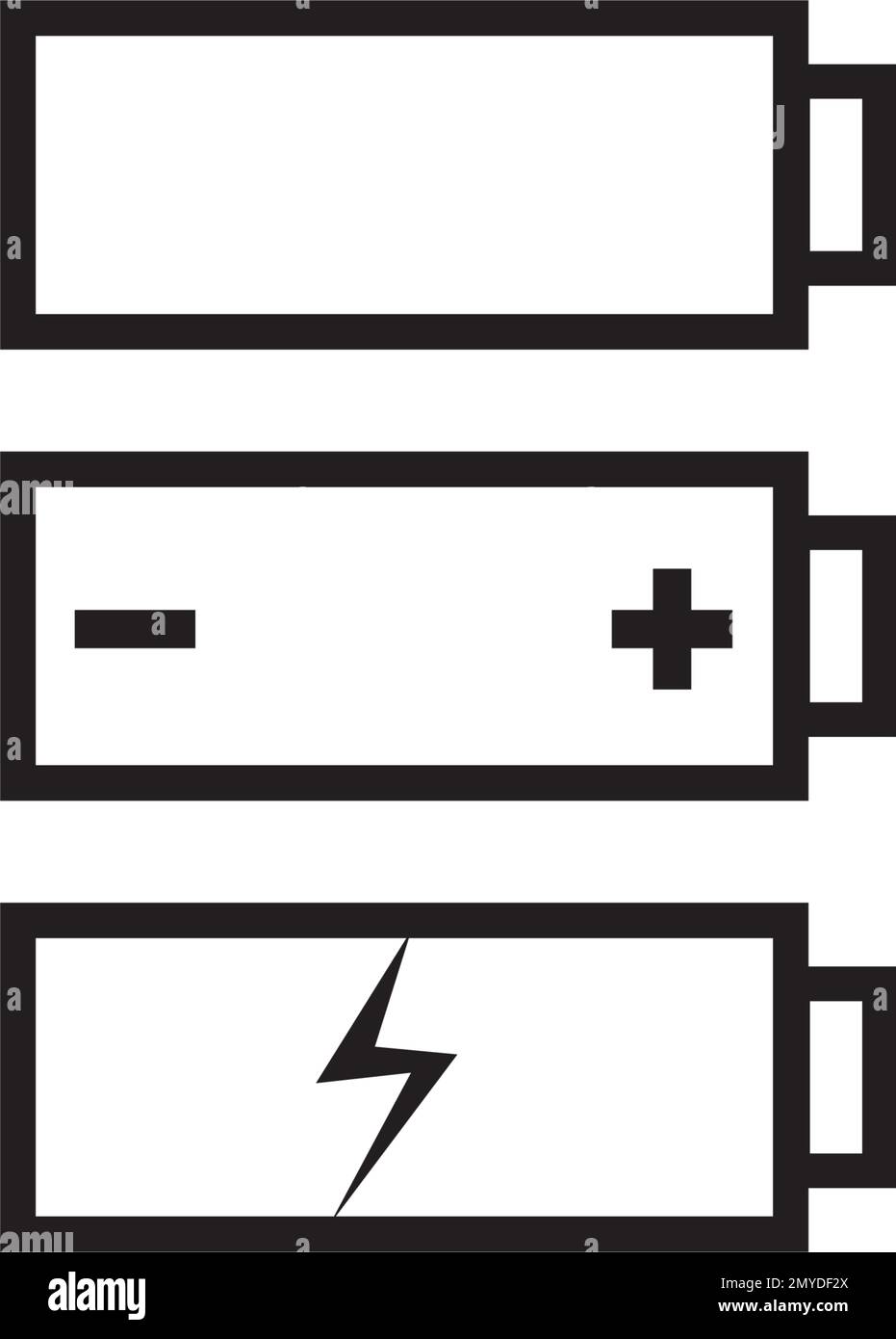 Battery icon,vector illustration logo design Stock Vector Image & Art ...