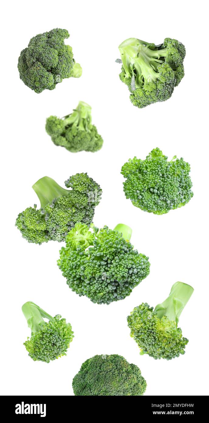Falling broccoli hi-res stock photography and images - Alamy