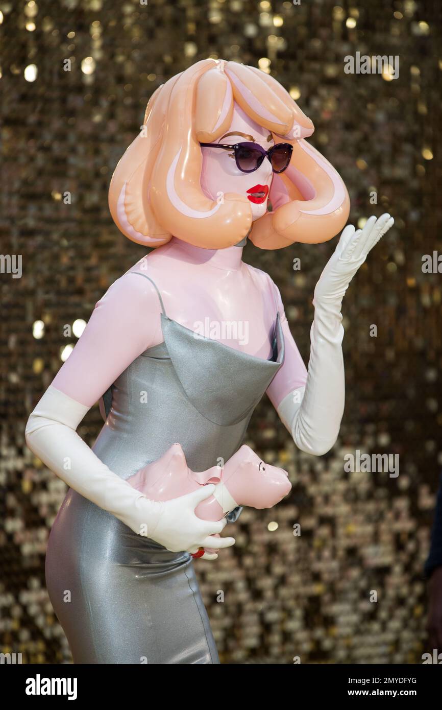 Miss Pandemonia poses for photographers upon arrival at the World ...