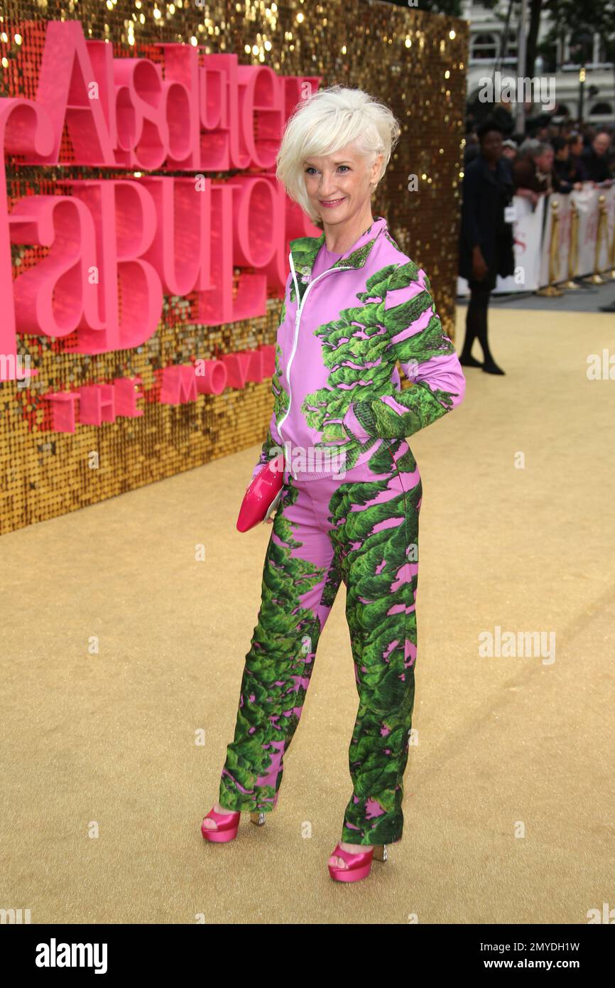 Actress Jane Horrocks poses for photographers upon arrival at the World ...