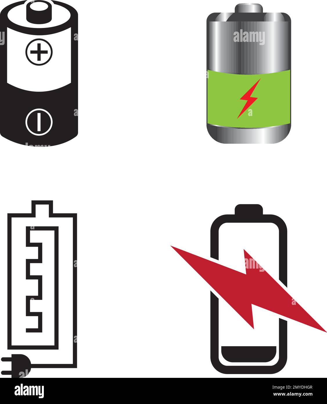 Battery icon,vector illustration logo design Stock Vector Image & Art ...