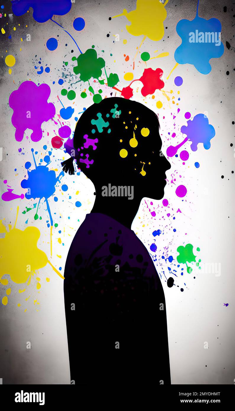 World autism awareness day.Autism spectrum disorders and neurodiversity ...