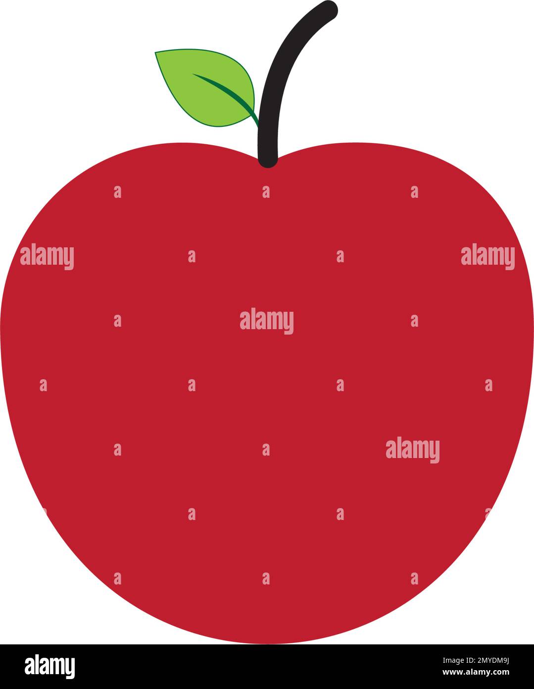 Red and green apples,Vector illustration,design Stock Vector Image ...