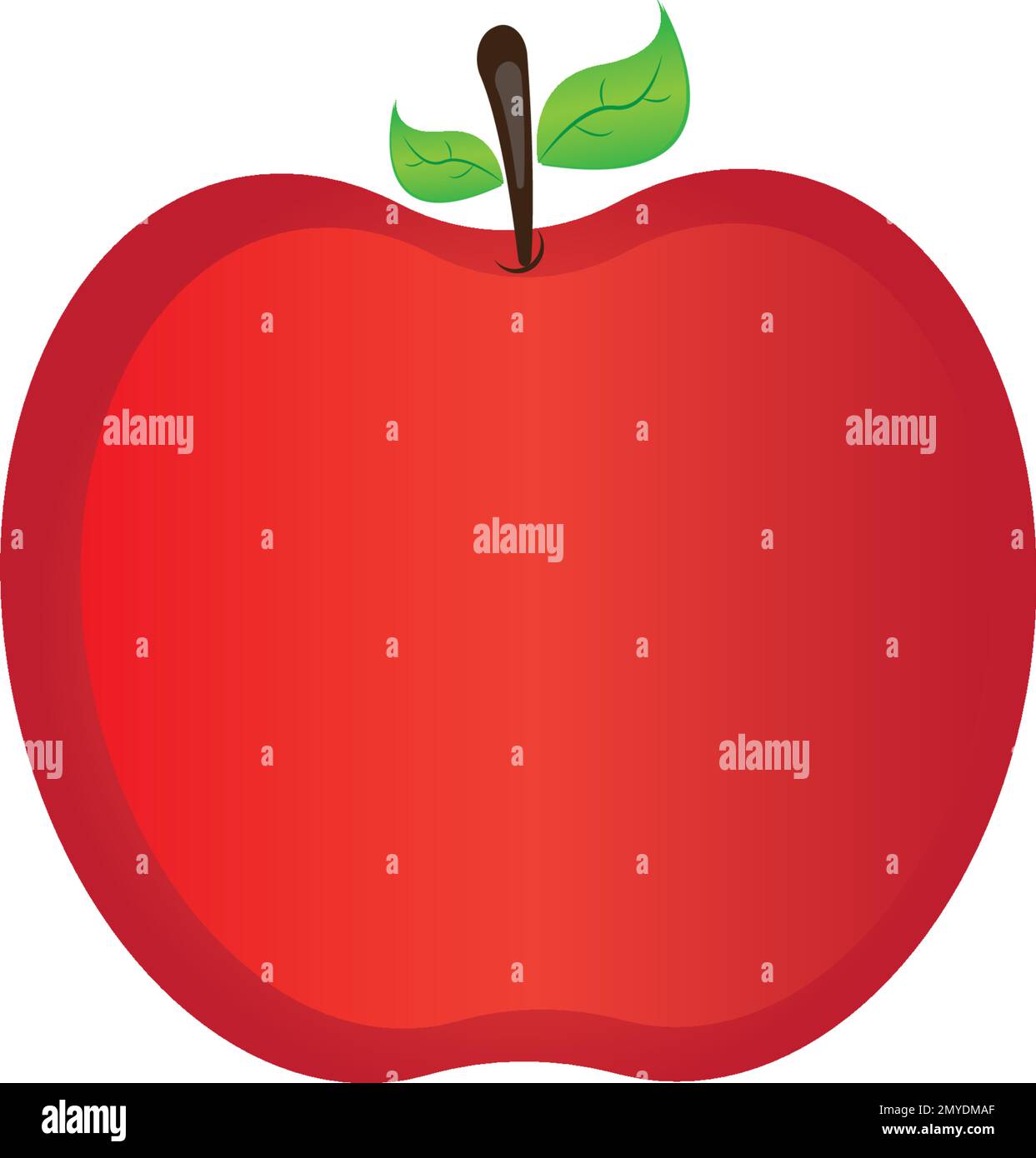 Red and green apples,Vector illustration,design Stock Vector Image ...