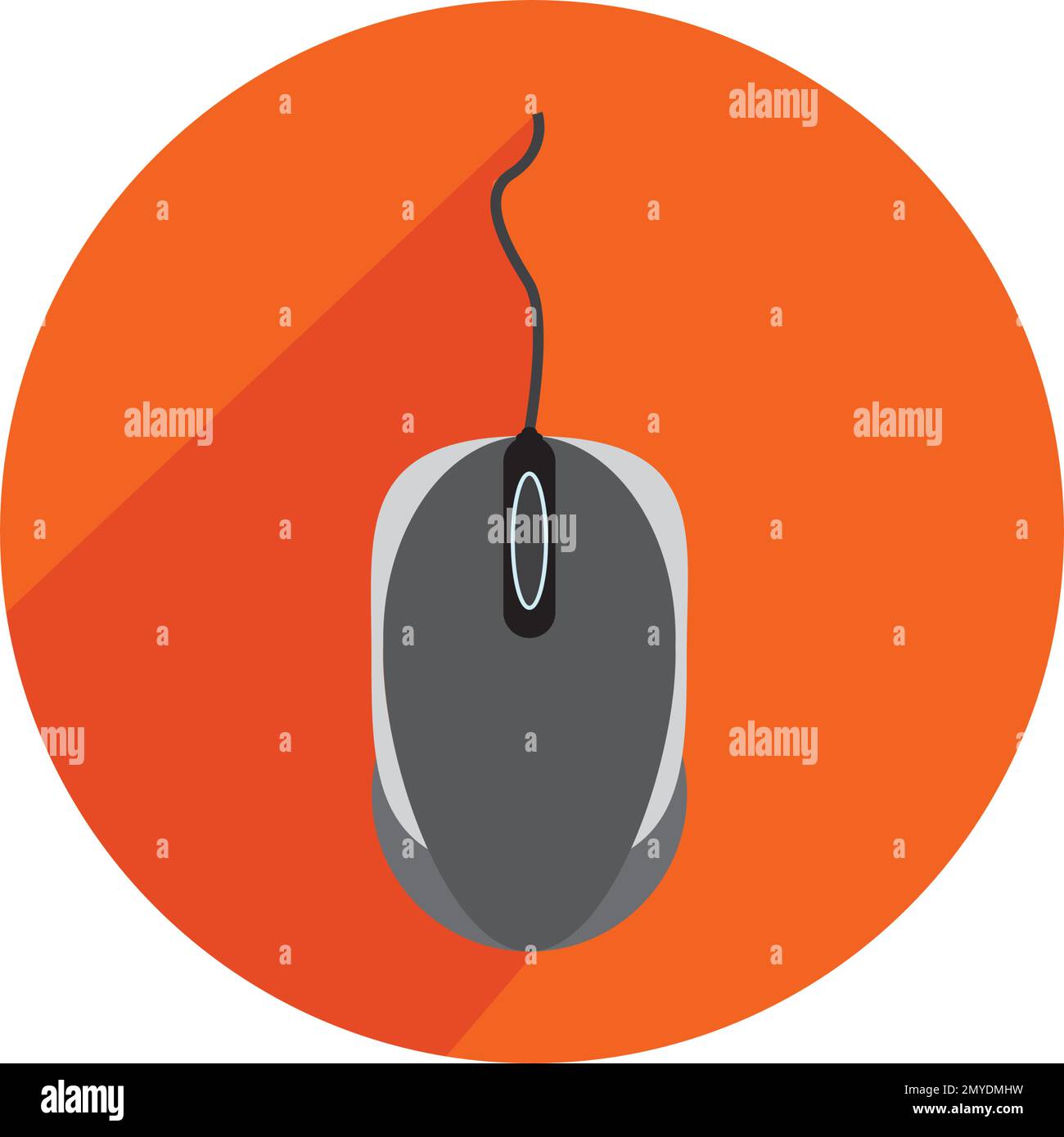 Computer mouse logo vector template design illustration Stock Vector ...