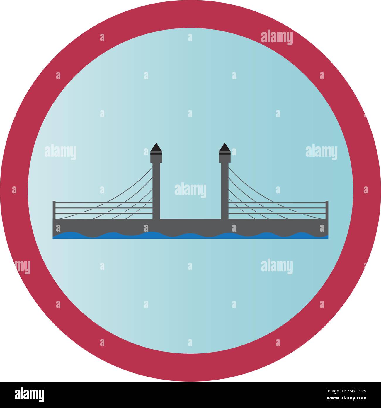 Bridge ilustration logo vector template Stock Vector Image & Art - Alamy