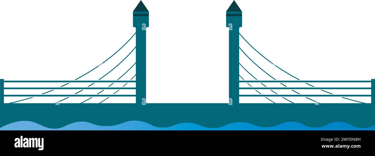 Bridge ilustration logo vector template Stock Vector Image & Art - Alamy