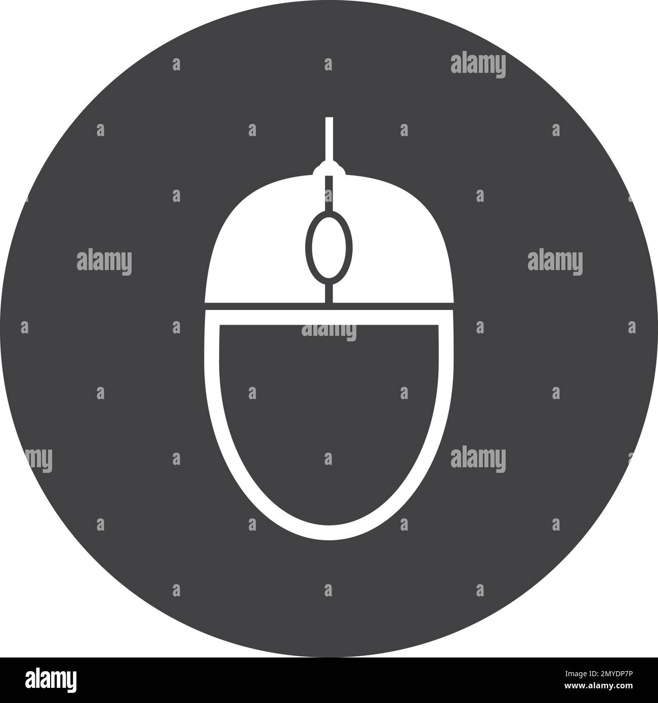 Computer mouse logo vector template design illustration Stock Vector ...