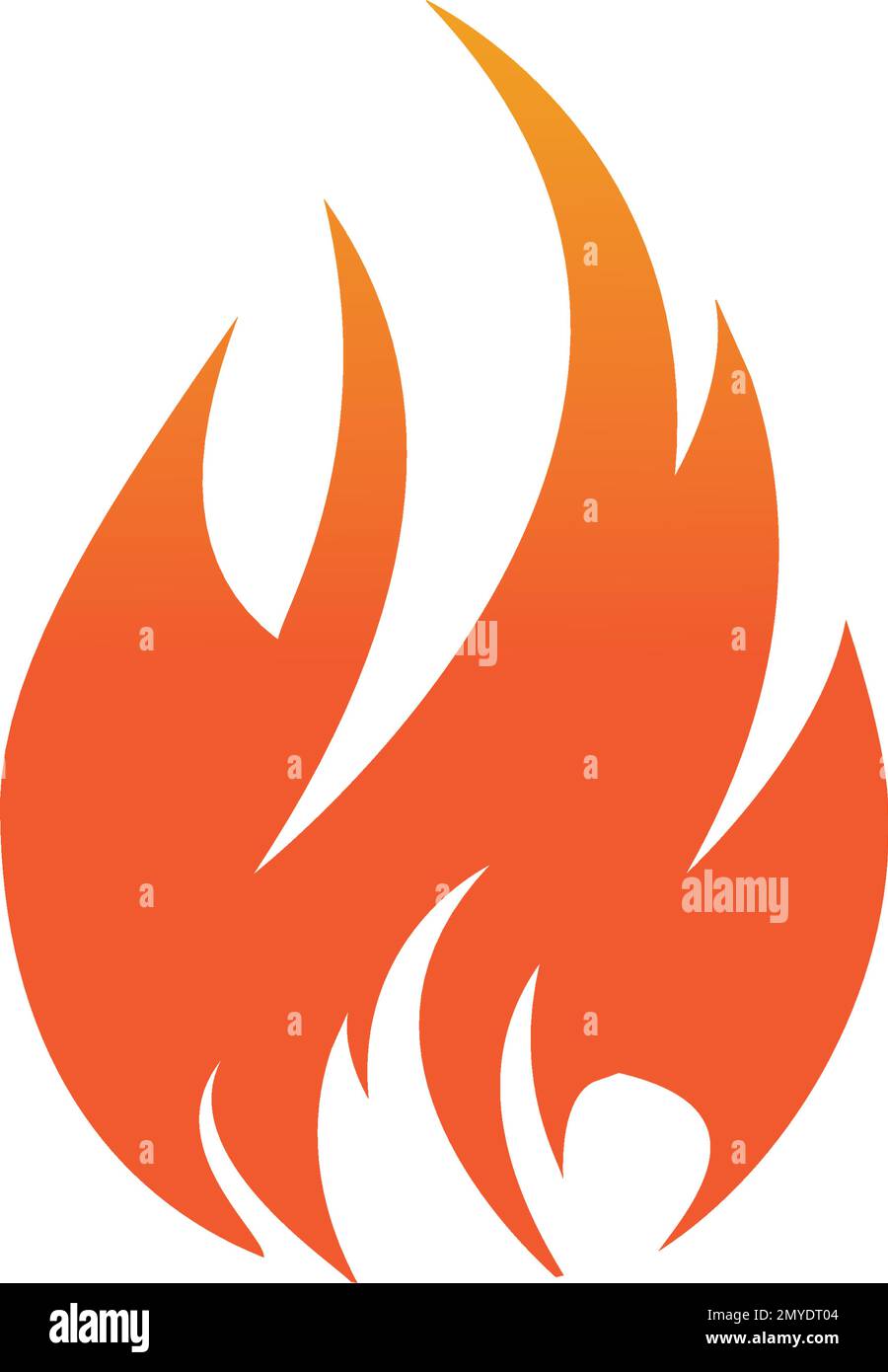 Fire Element Logo Logo Element Fire Design Royalty Free Vector Image
