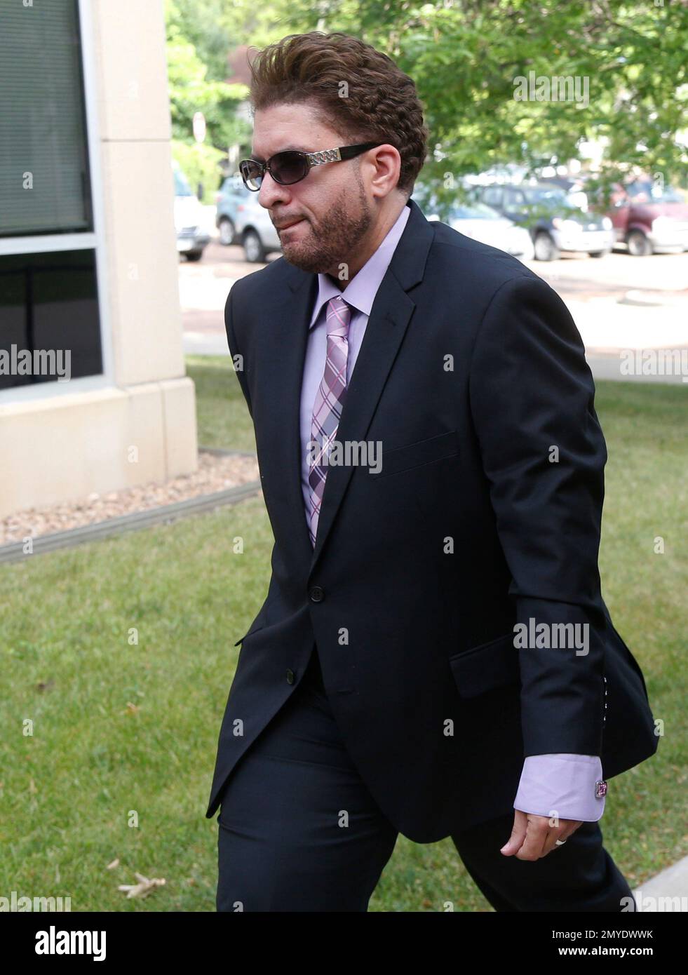 Omarr Baker, the half-brother of Prince arrives Monday, June 27, 2016 ...