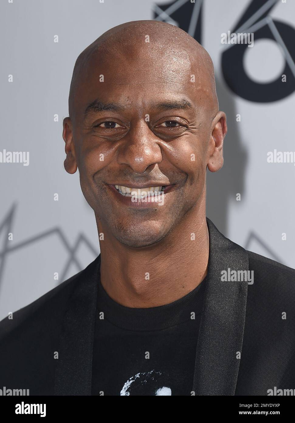 Stephen Hill, BET president of programming, arrives at the BET Awards at the Microsoft Theater ...