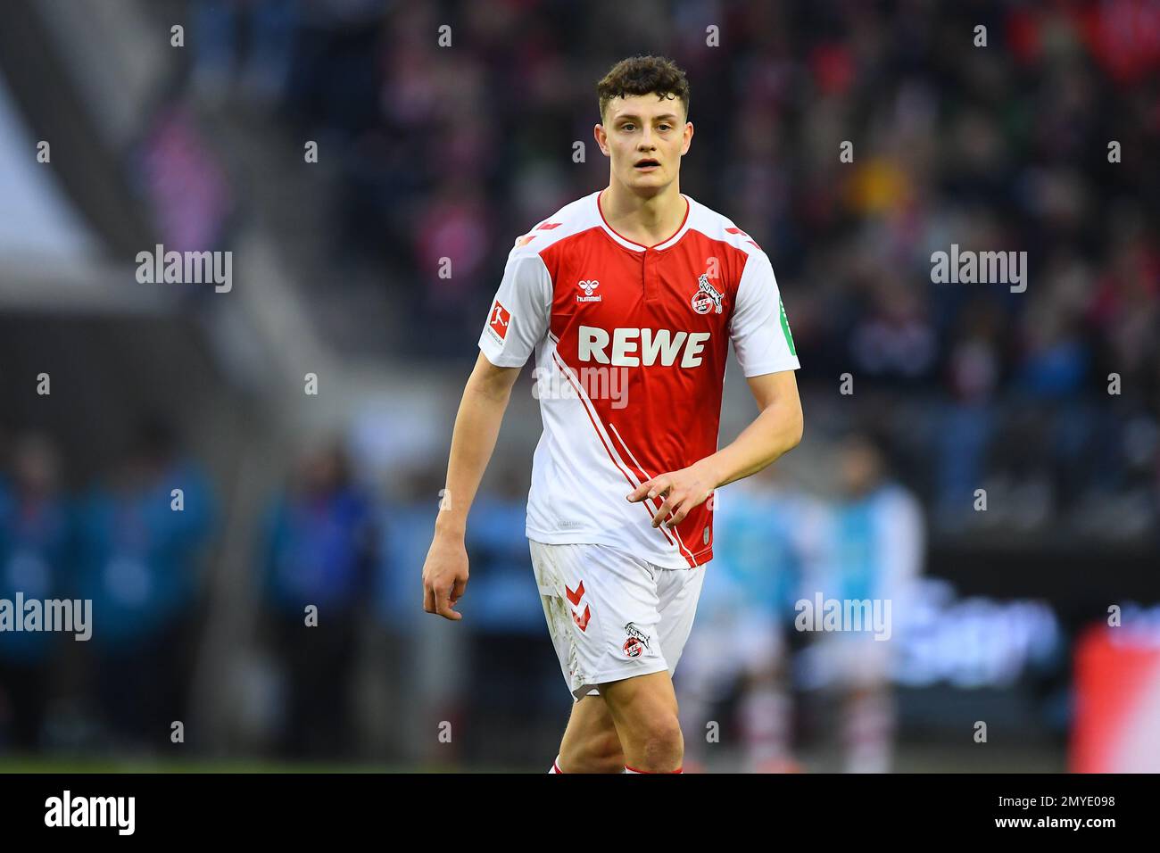 COLOGNE, GERMANY - 04.02.23: Eric Martel. The match of 1. Bundesliga 1 ...