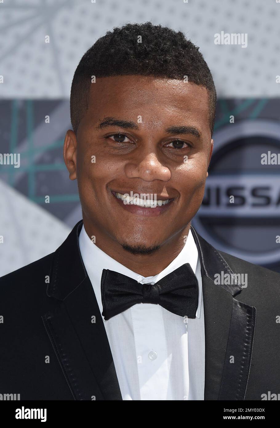 Cory Hardrict arrives at the BET Awards at the Microsoft Theater on ...