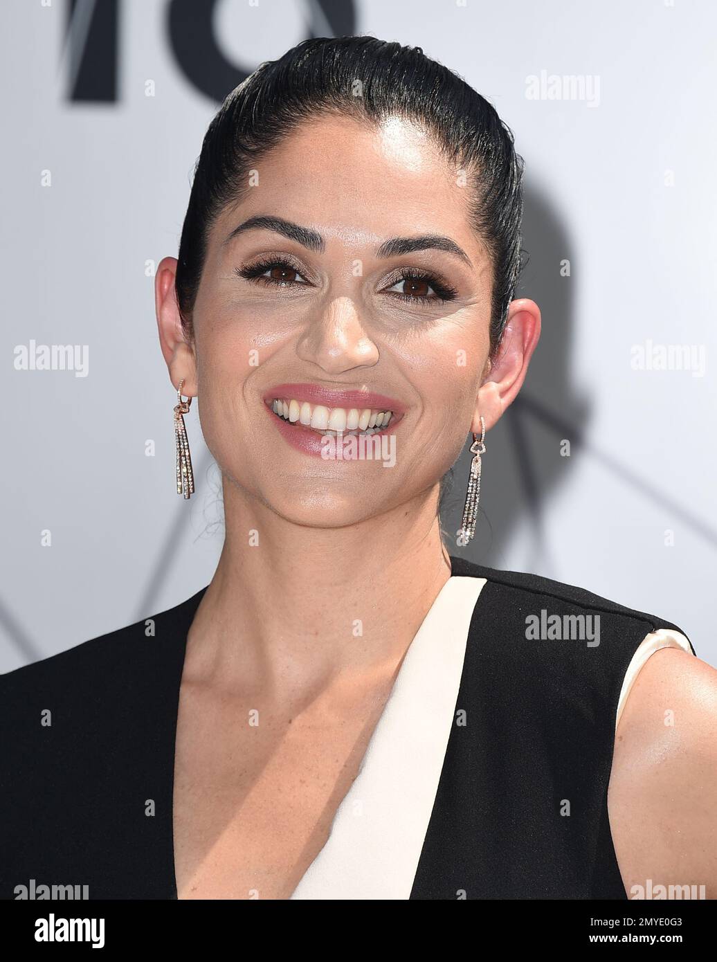 Lela Loren arrives at the BET Awards at the Microsoft Theater on Sunday ...