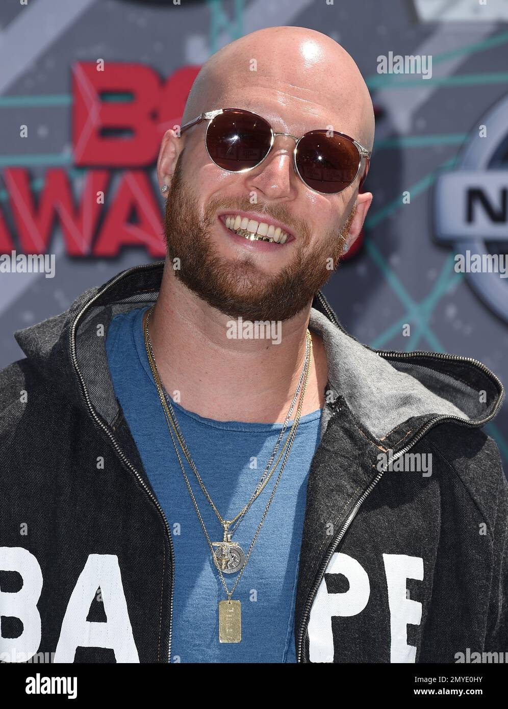 Colin Tilley arrives at the BET Awards at the Microsoft Theater on ...