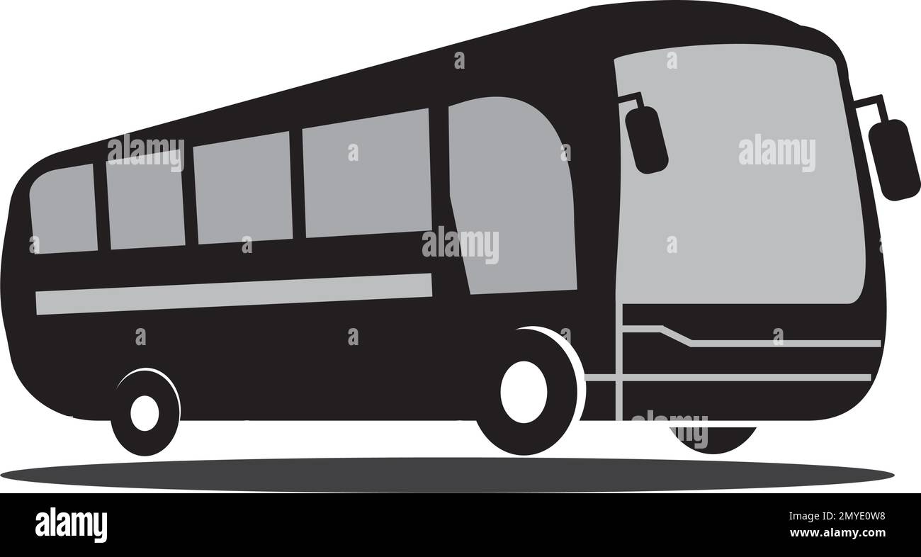 Bus Icon, Bus Vector Art Illustration template design Stock Vector ...