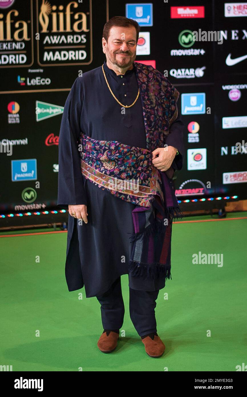 Bollywood singer Nitin Mukesh poses for photographers at the ...