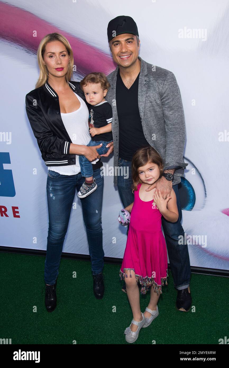 Jaime Camil and family attend the premiere of "The Secret Life of Pets ...