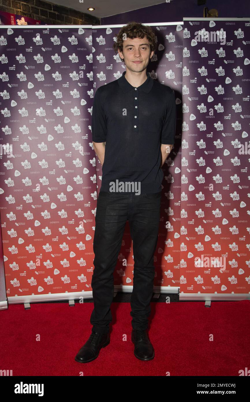Actor Josh Whitehouse poses for photographers upon arrival at the ...