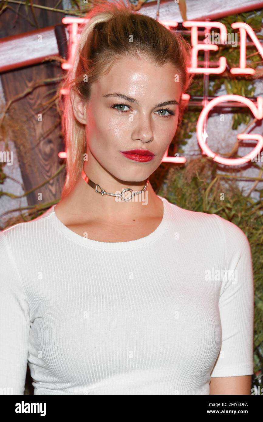 Model Hailey Clauson Attends The Coach Summer Party On The High Line On