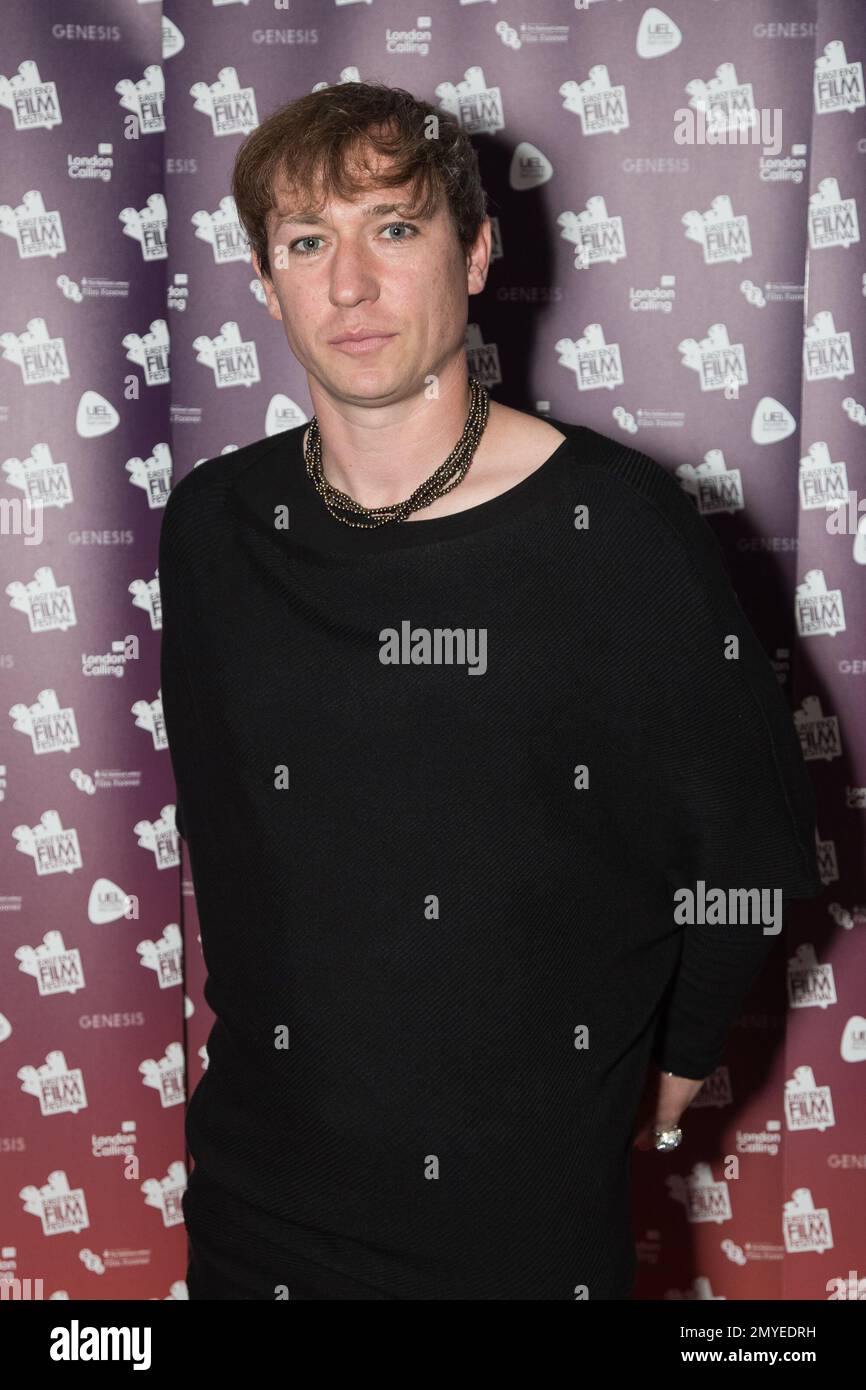 Actor Andee Ryder poses for photographers upon arrival at the premiere ...