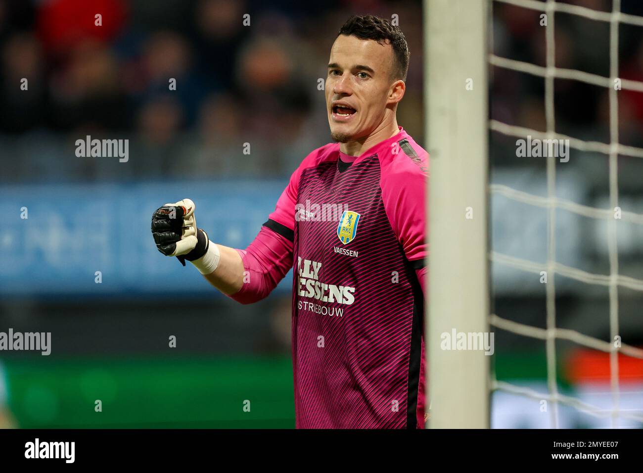 ROTTERDAM, NETHERLANDS - FEBRUARY 4: Etienne Vaessen of RKC Waalwijk ...