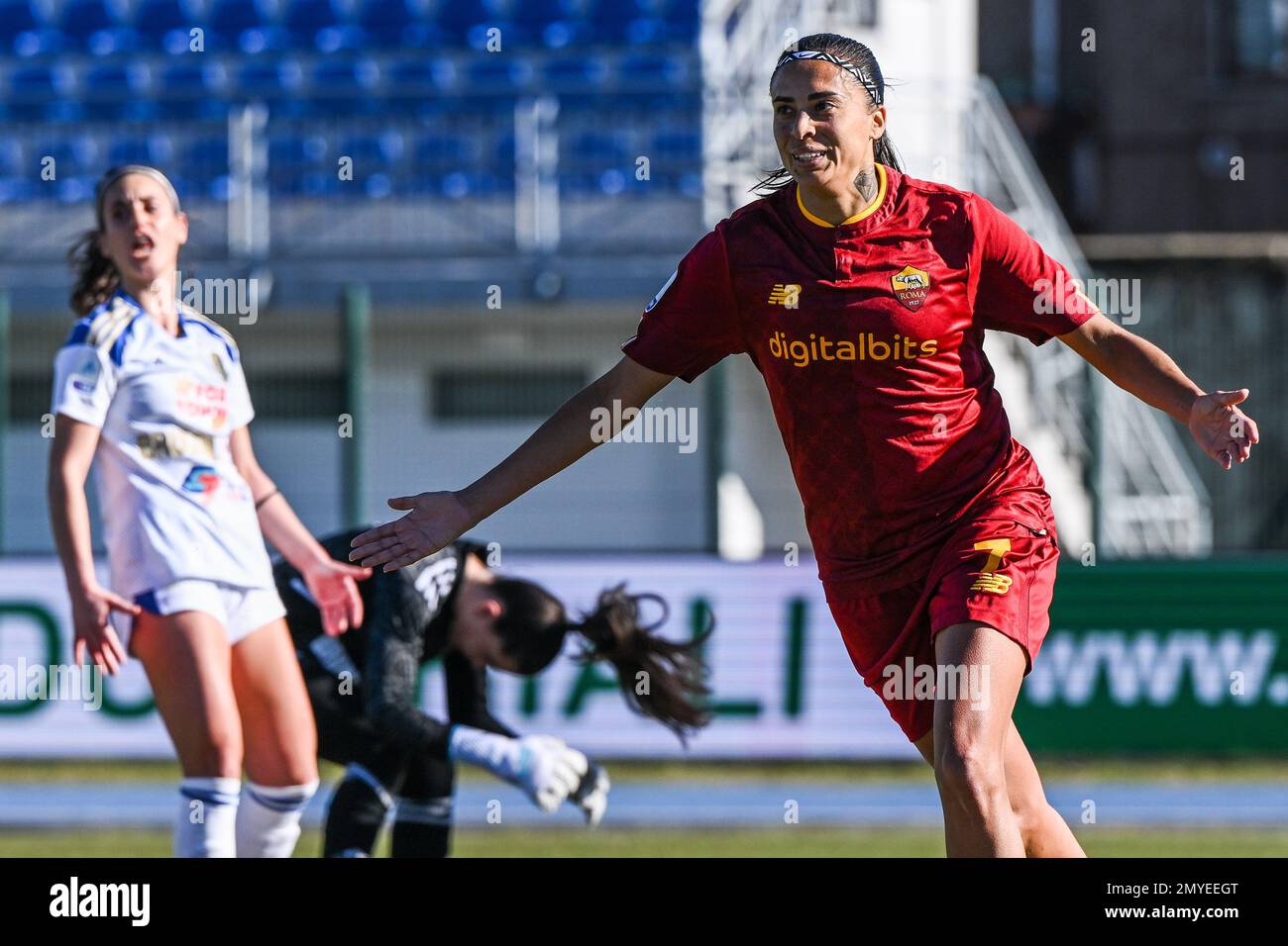Seregno, Italy. 04th Feb, 2023. Ferruccio Stadium, 04.02.23 Andressa ...