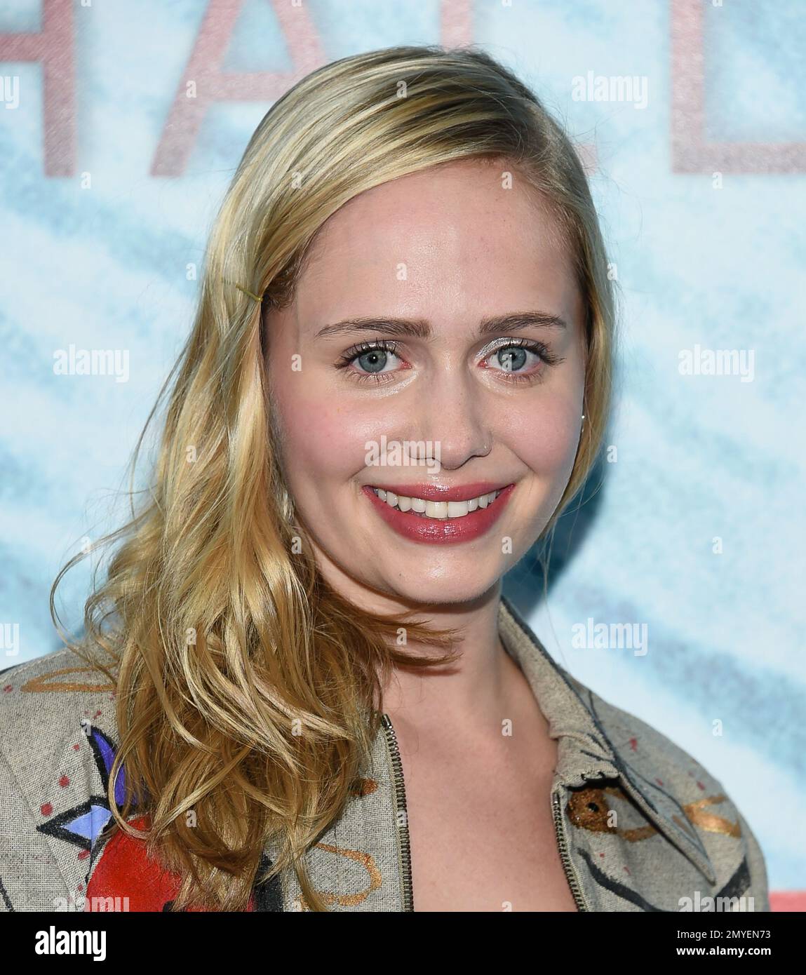 Actor Tessa Albertson attends the world premiere of "The Shallows" at ...