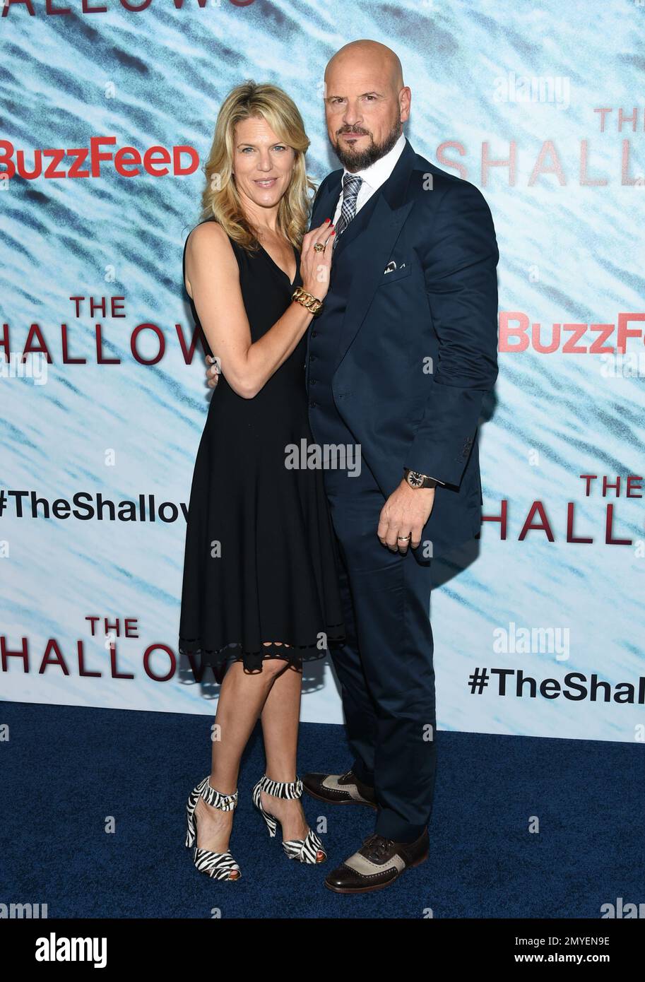 Producers Lynn Harris, left, and Matti Leshem attend the world premiere ...