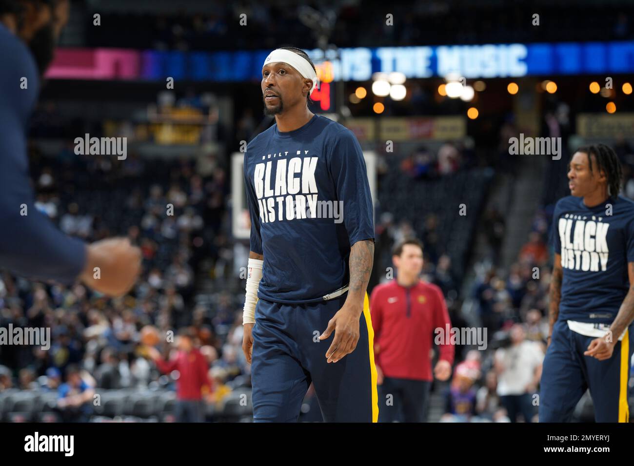 Denver Nuggets guard Kentavious Caldwell-Pope (5) in the first half of ...