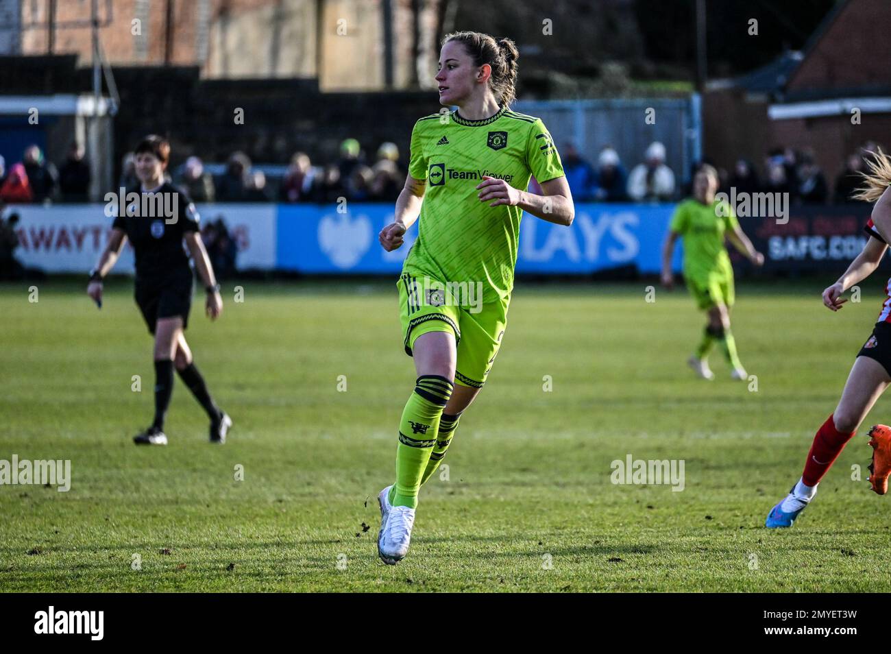 Manchester United Women defender Ona Batlle in action against ...
