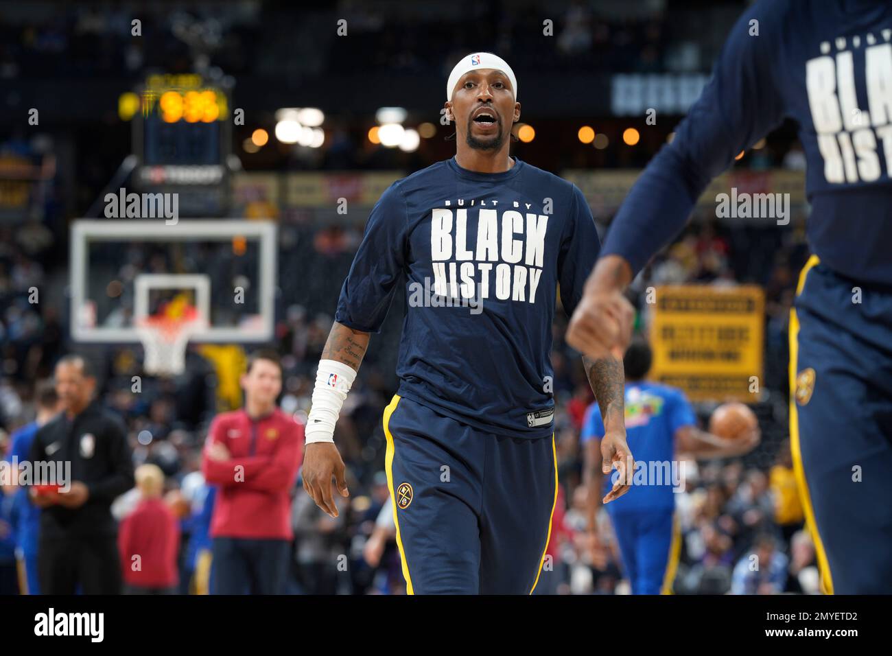 Denver Nuggets guard Kentavious Caldwell-Pope (5) in the first half of ...